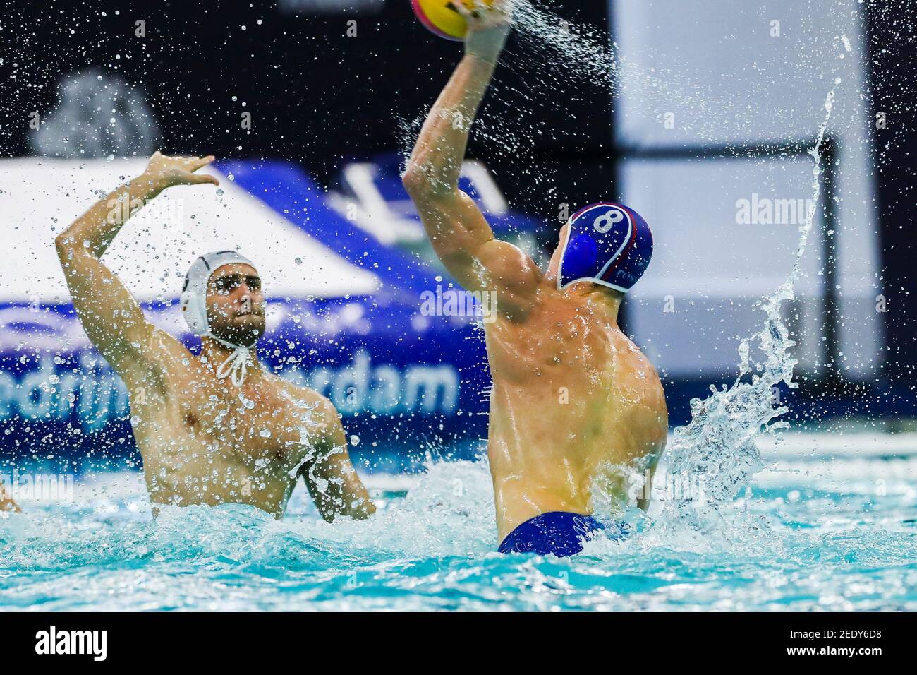 ROTTERDAM, NETHERLANDS - FEBRUARY 15: Ivan Nagaev of Russia during the ...