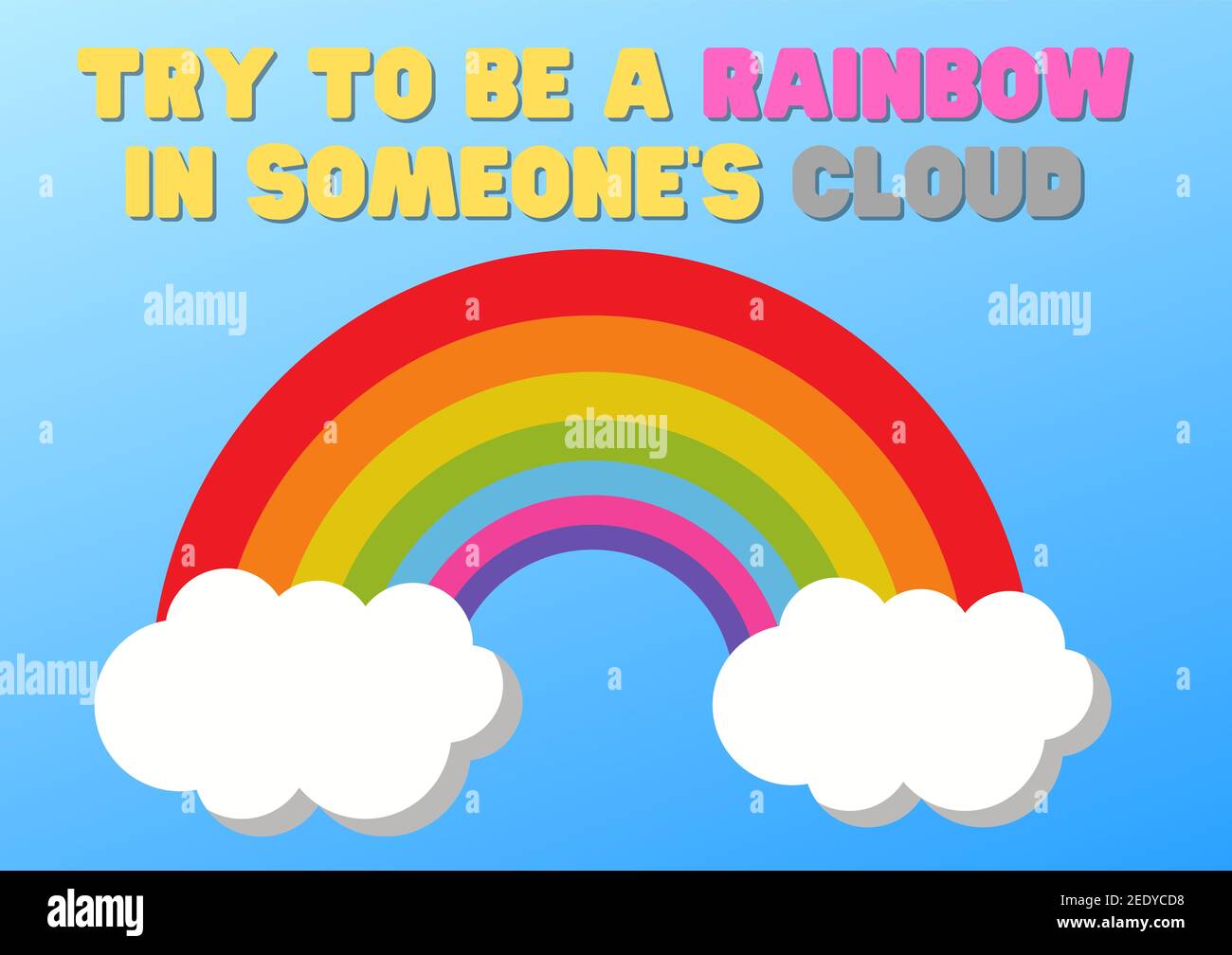 Inspirational Quotes Wallpaper or Poster Stock Photo - Alamy