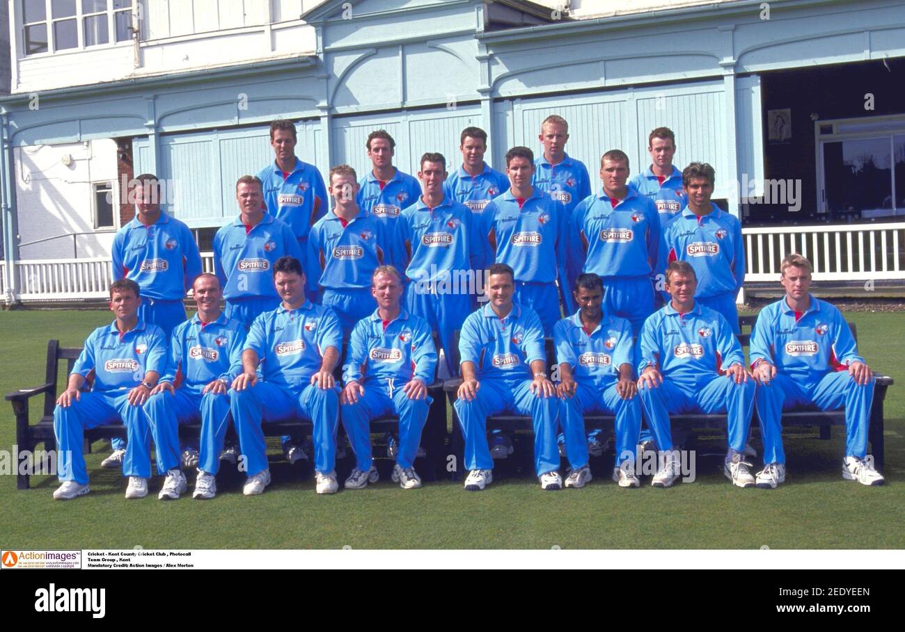The kent county cricket club team group hi-res stock photography and ...