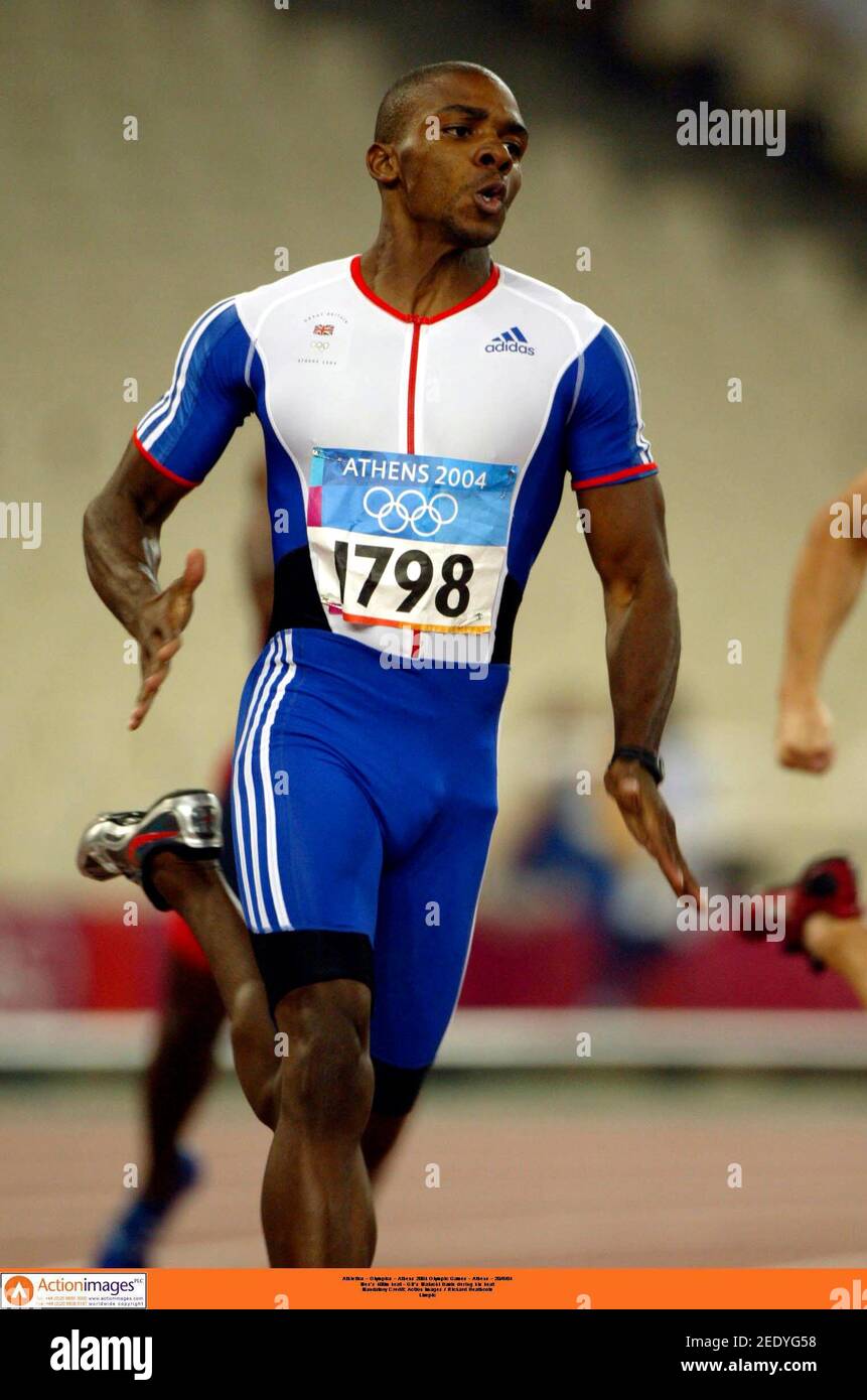 Athletics Action Malachi Davis High Resolution Stock Photography and ...