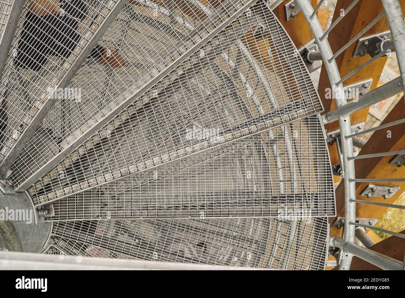 industrial metal lattice steps in the factory. How to make lattice ...