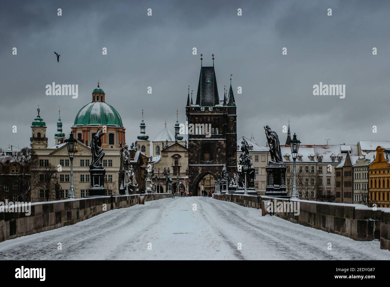Prague panorama charles bridge hi-res stock photography and images - Alamy