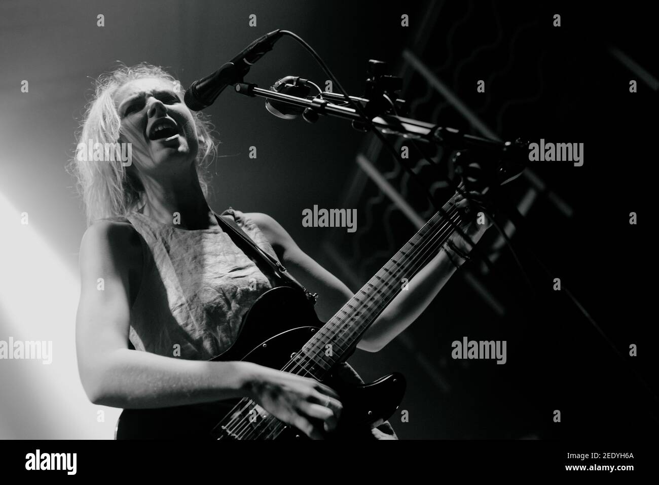 Newcastle UK: 28th March 2015: Wolf Alice band Ellie Rowsell live in ...