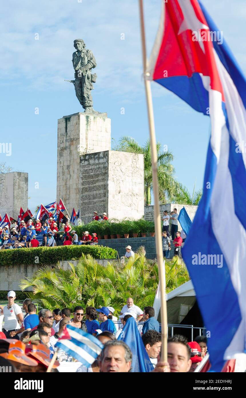 Cuba flag palm trees hi-res stock photography and images - Alamy