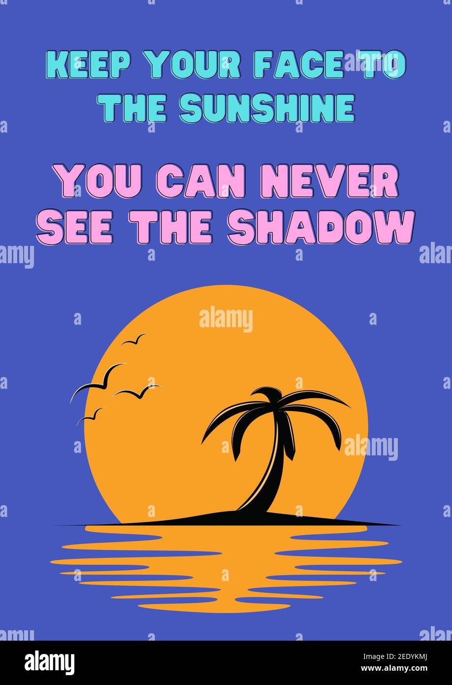 Inspirational Quotes Wallpaper or Poster Stock Photo - Alamy