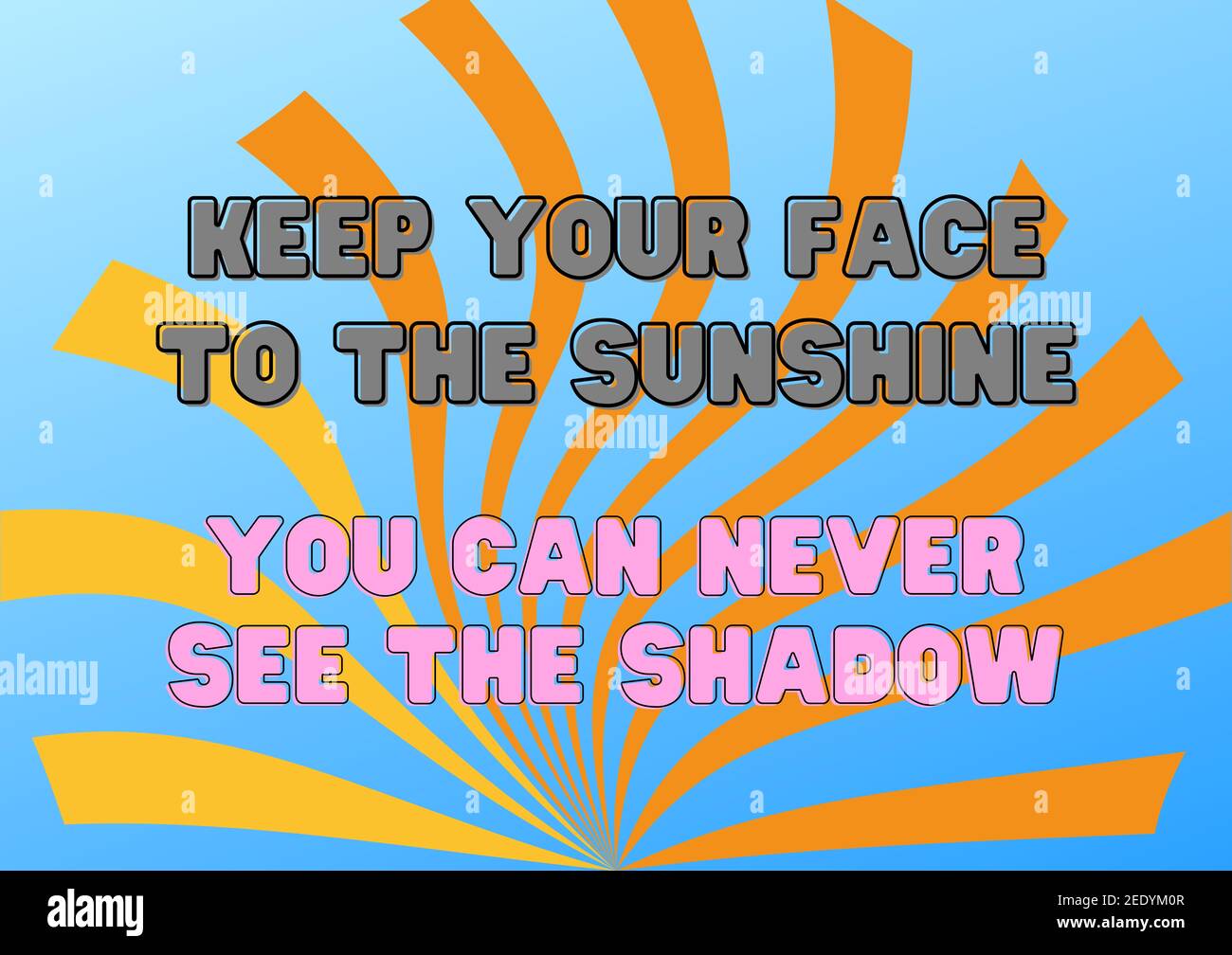 Inspirational Quotes Wallpaper or Poster Stock Photo - Alamy