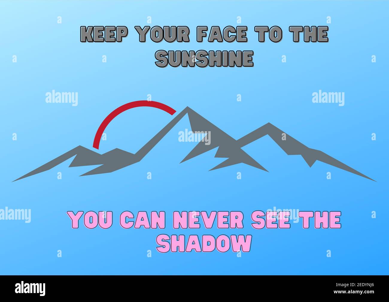 Inspirational Quotes Wallpaper or Poster Stock Photo - Alamy