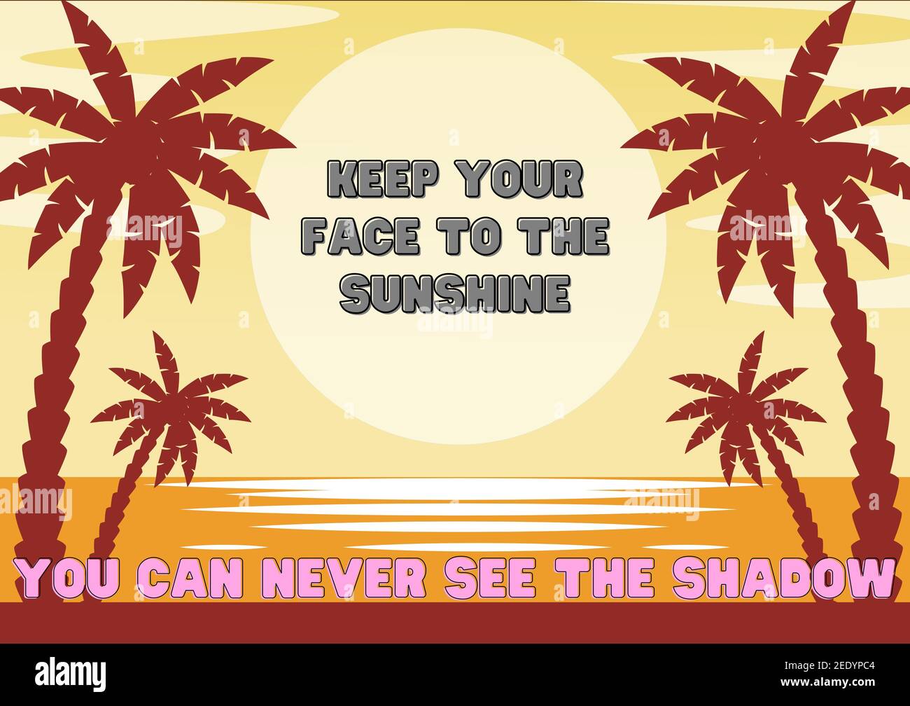 Inspirational Quotes Wallpaper or Poster Stock Photo - Alamy
