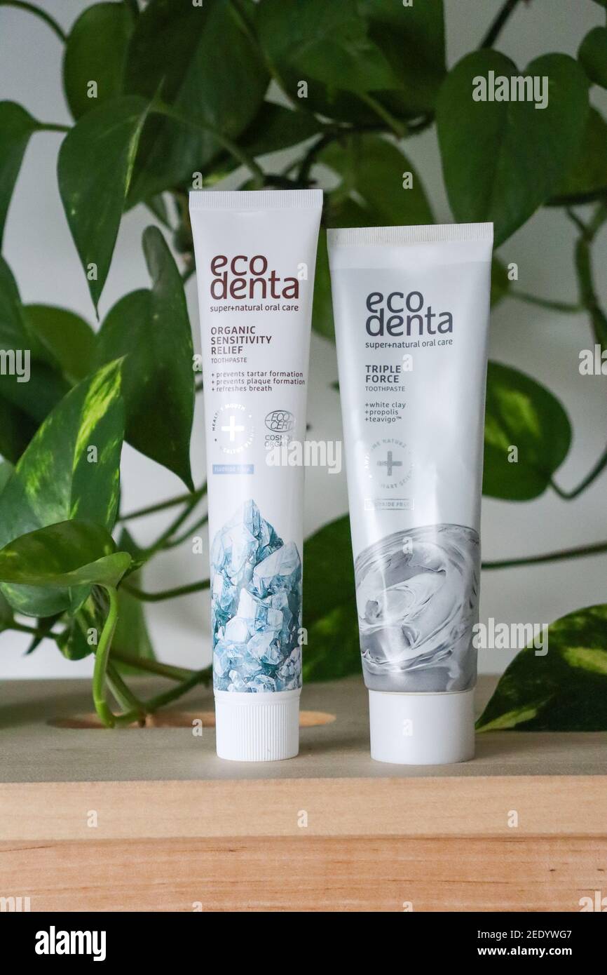 Ecodenta Triple Effect Toothpaste vegan cruelty-free natural clean ...