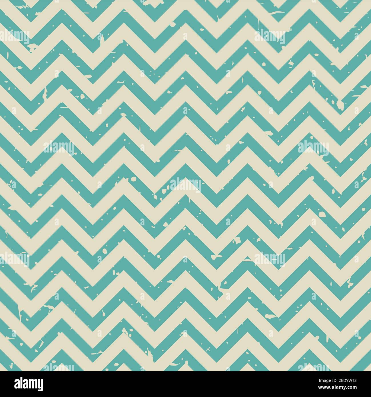 Seamless scratched pattern with and blue zigzag lines on beige ...