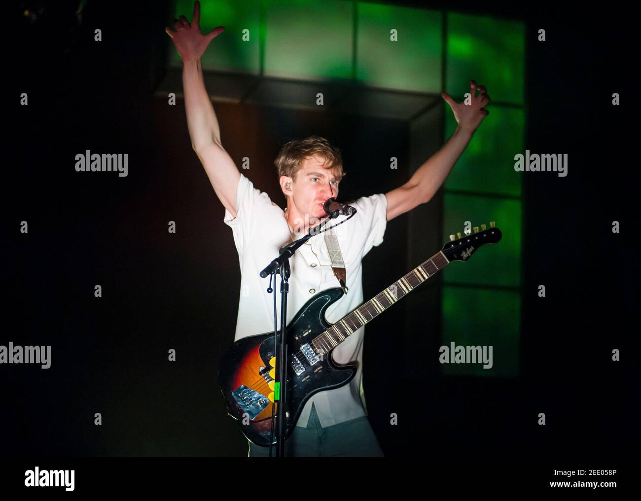 Dave Bayley of Glass Animals performs live on stage at the O2 Brixton ...