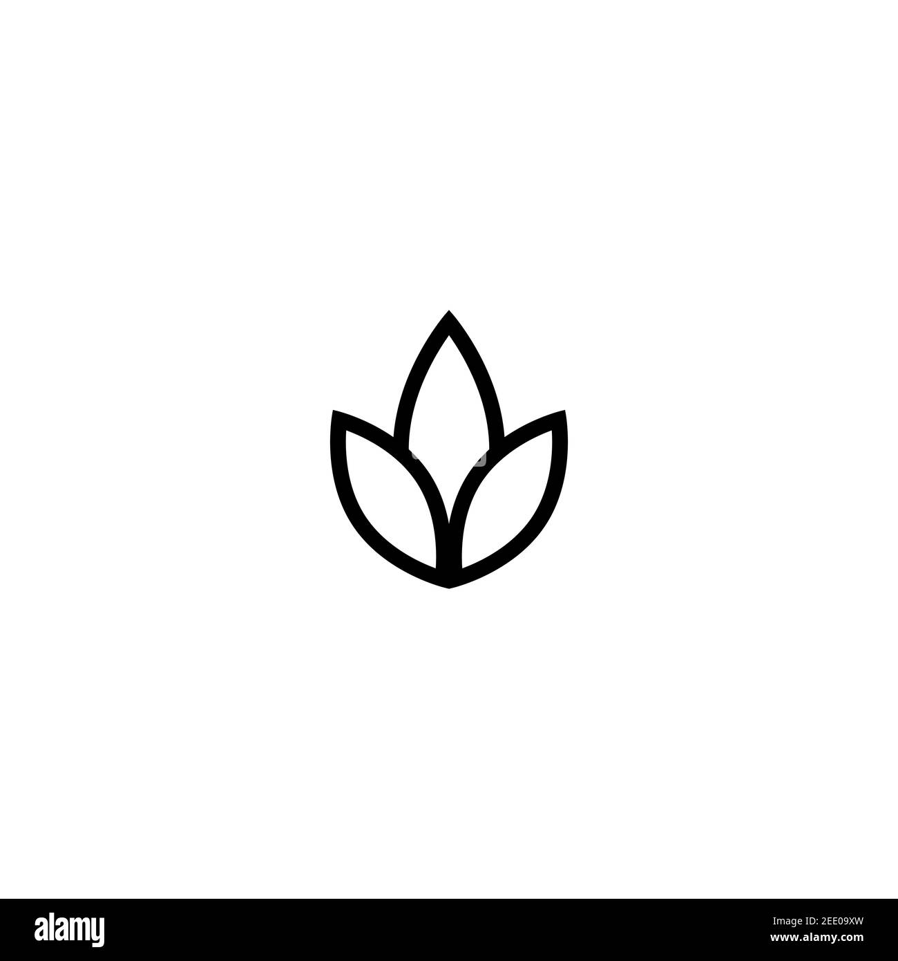 Organic Leaf Symbol
