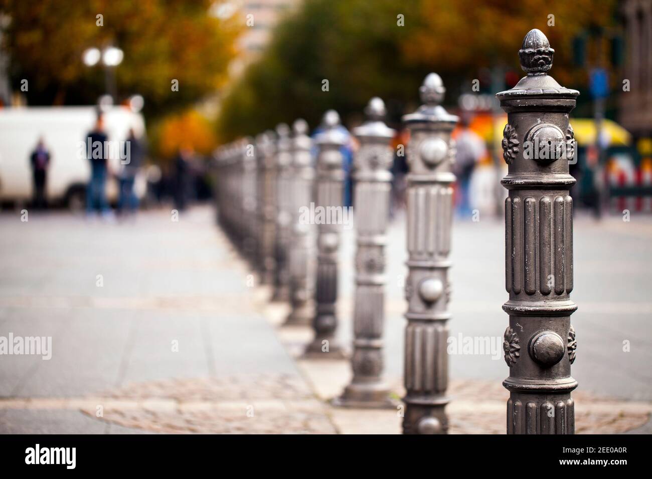 Abstract Architecture Design of Iron Fences Photo Stock Photo - Alamy