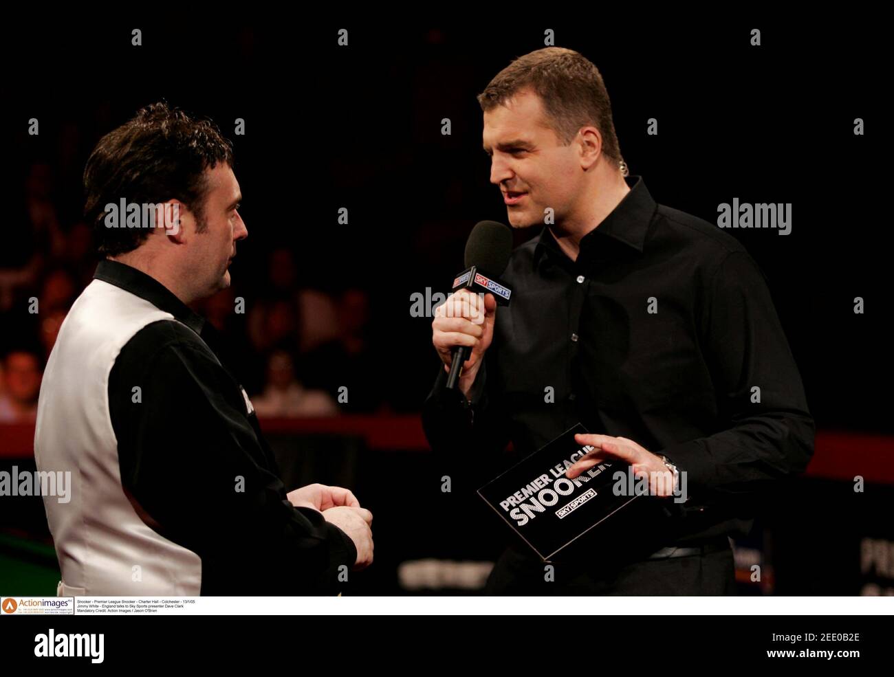 Snooker presenter hi-res stock photography and images - Alamy
