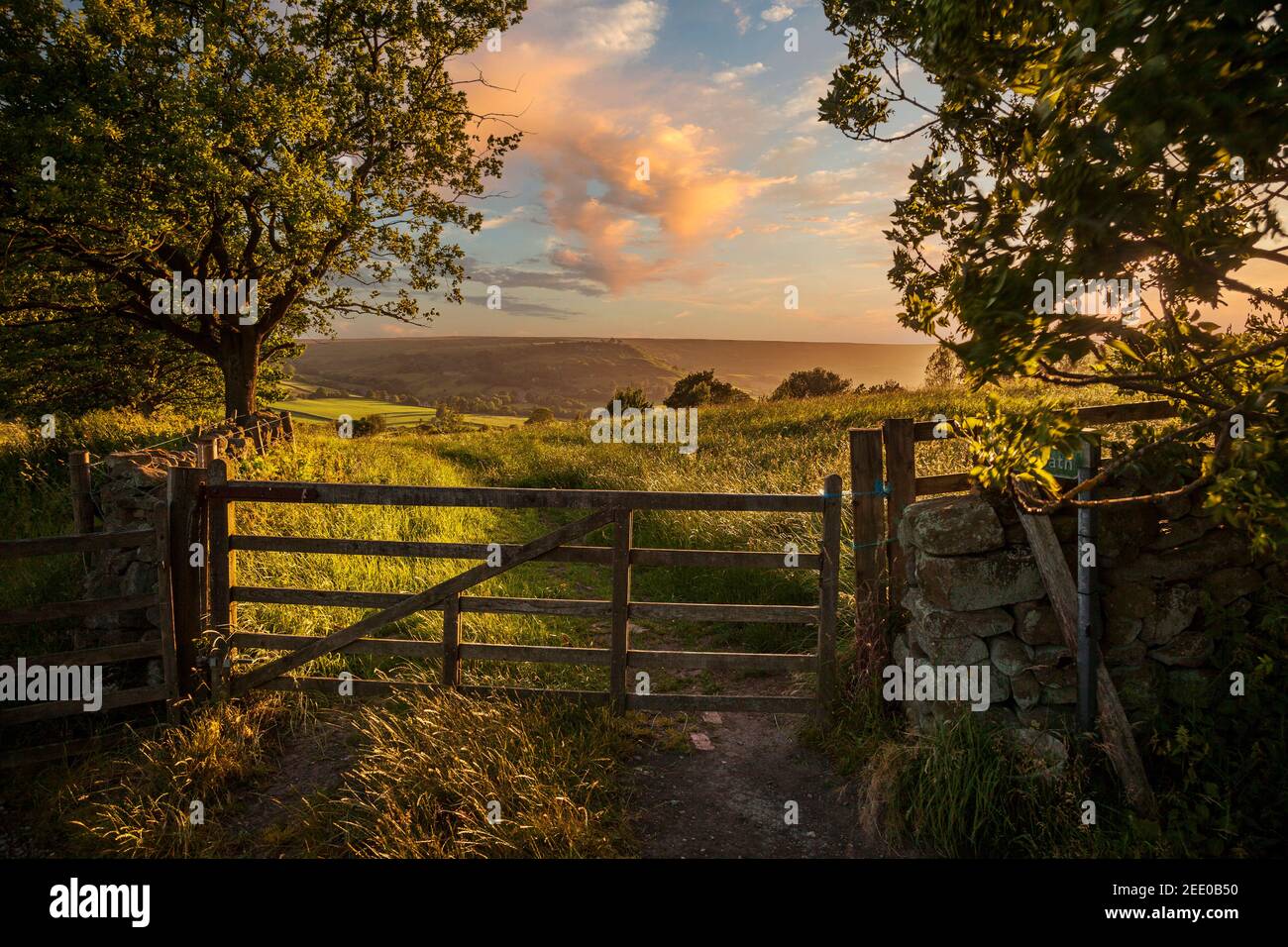 Rosedale Abbey North Yorkshire England High Resolution Stock ...