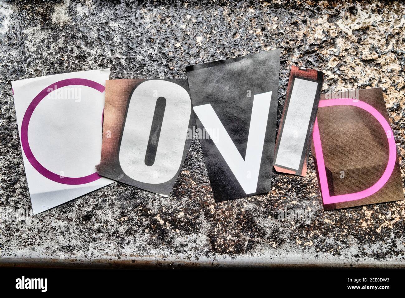 Ransom style note concept current events hi-res stock photography and ...