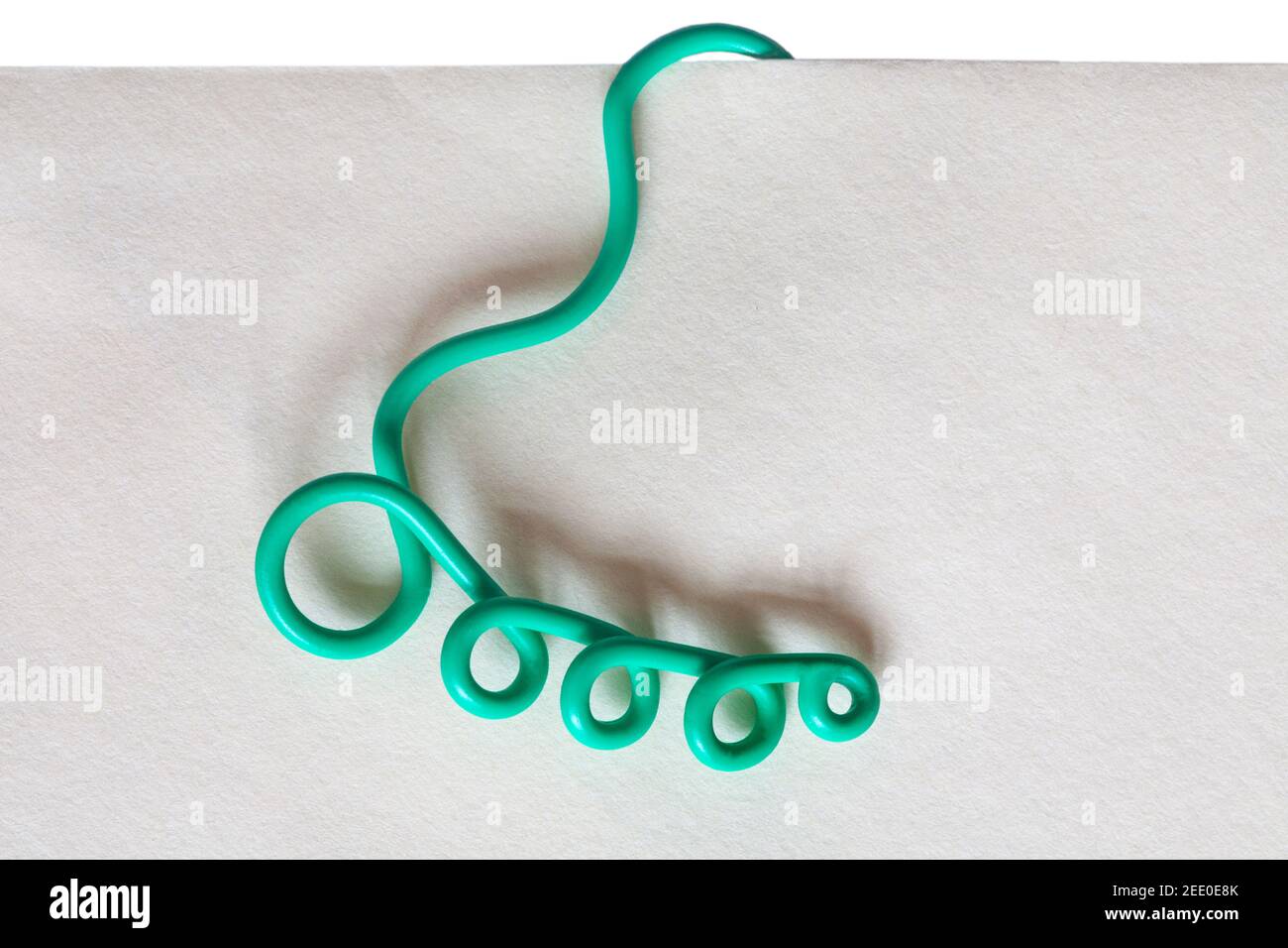 Foot shaped paper clip hi-res stock photography and images - Alamy