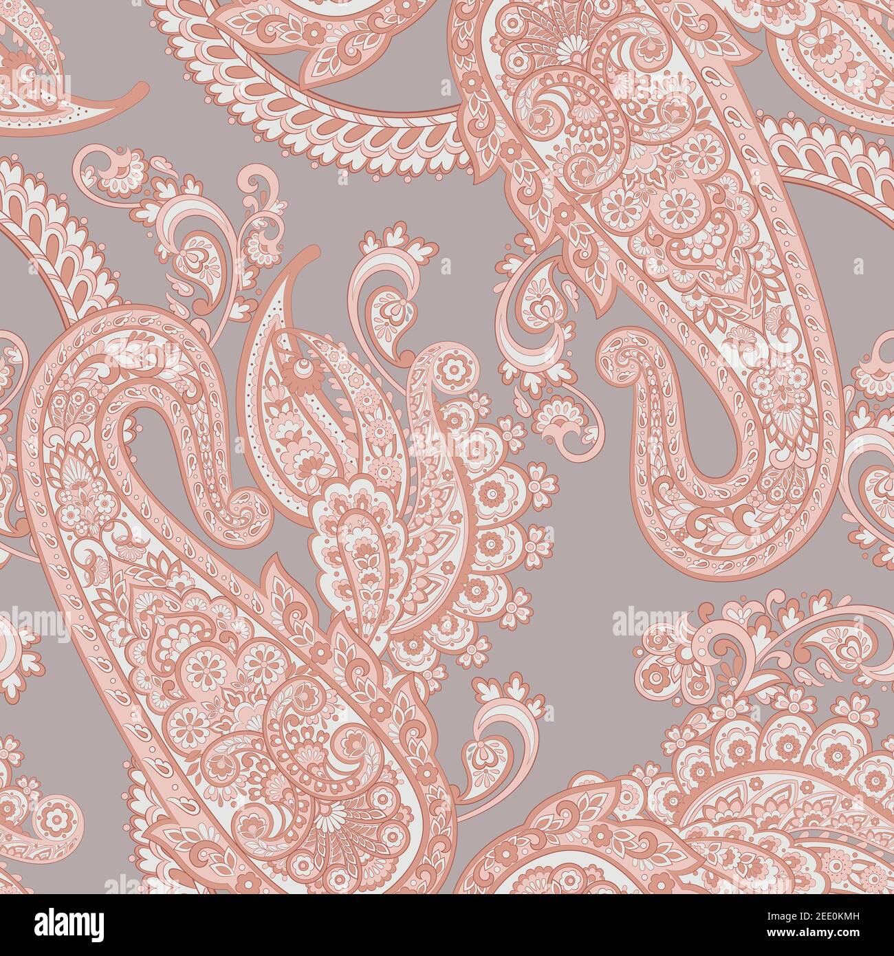 Paisley pattern, great design for any purposes. Seamless background ...