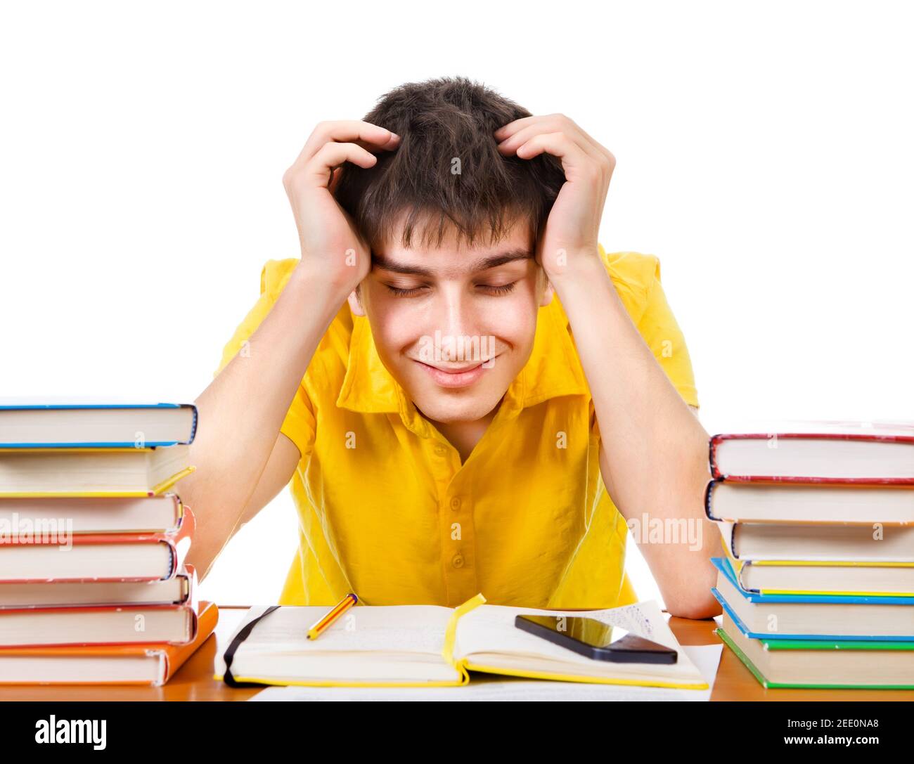 Sleepy student hi-res stock photography and images - Alamy