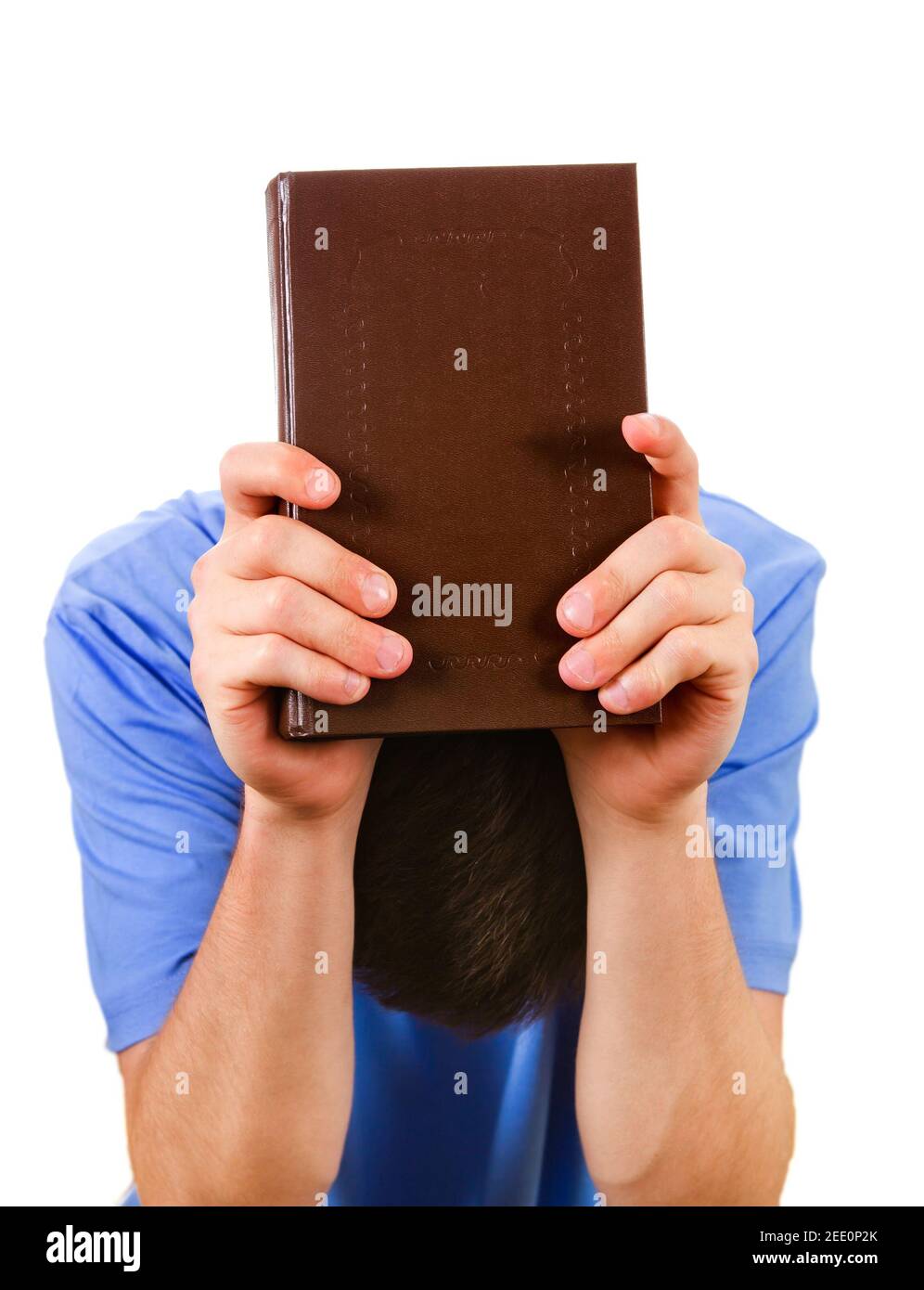 Hide behind book hi-res stock photography and images - Alamy