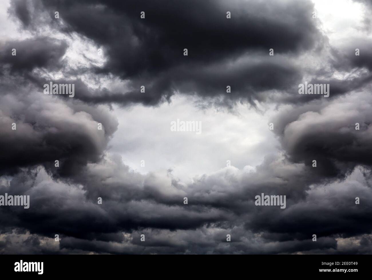Dark and Dramatic Storm Clouds Area Background Stock Photo - Alamy