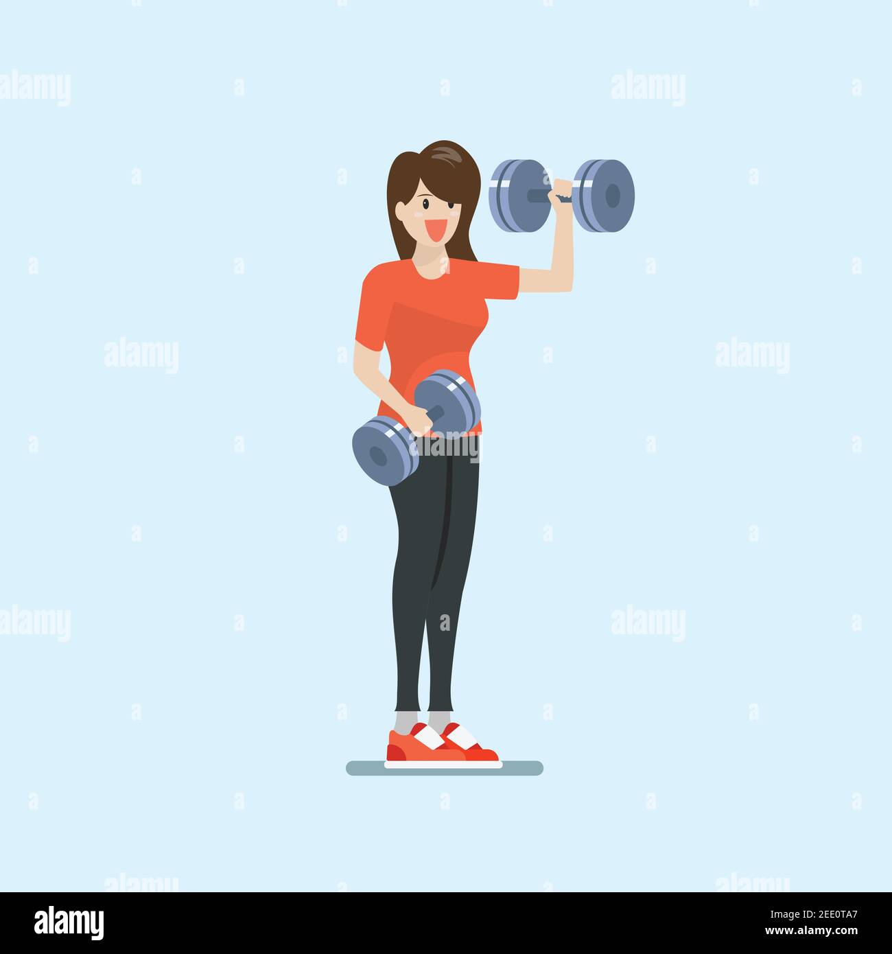 Exercise vector vectors hi-res stock photography and images - Alamy