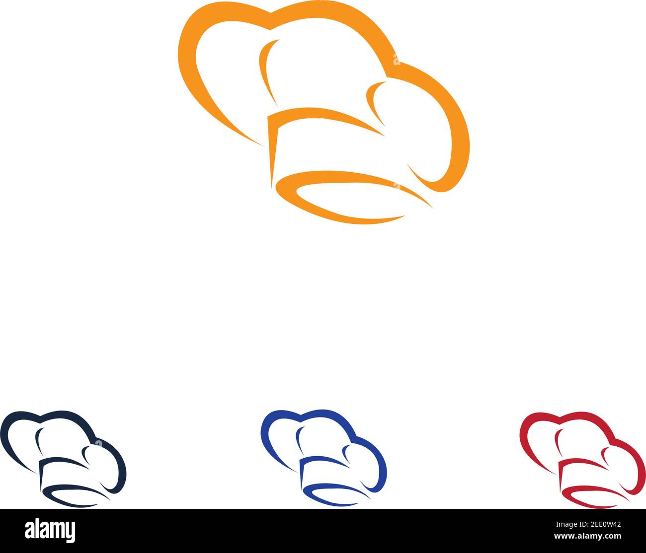 hat chef logo template vector illustration Stock Vector Image & Art - Alamy