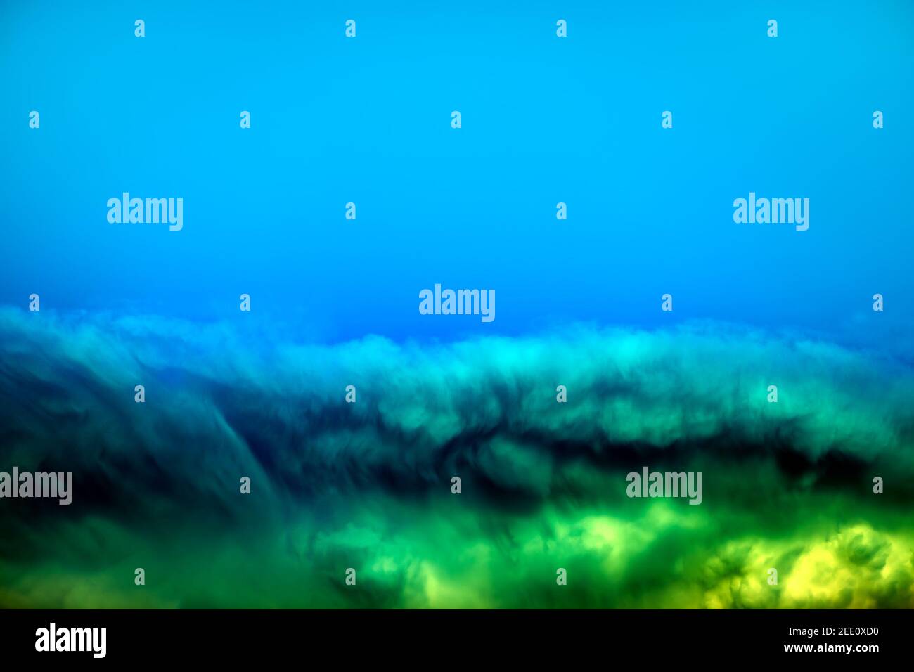 Blurred Photo of Silt Cloud Under Water Stock Photo - Alamy