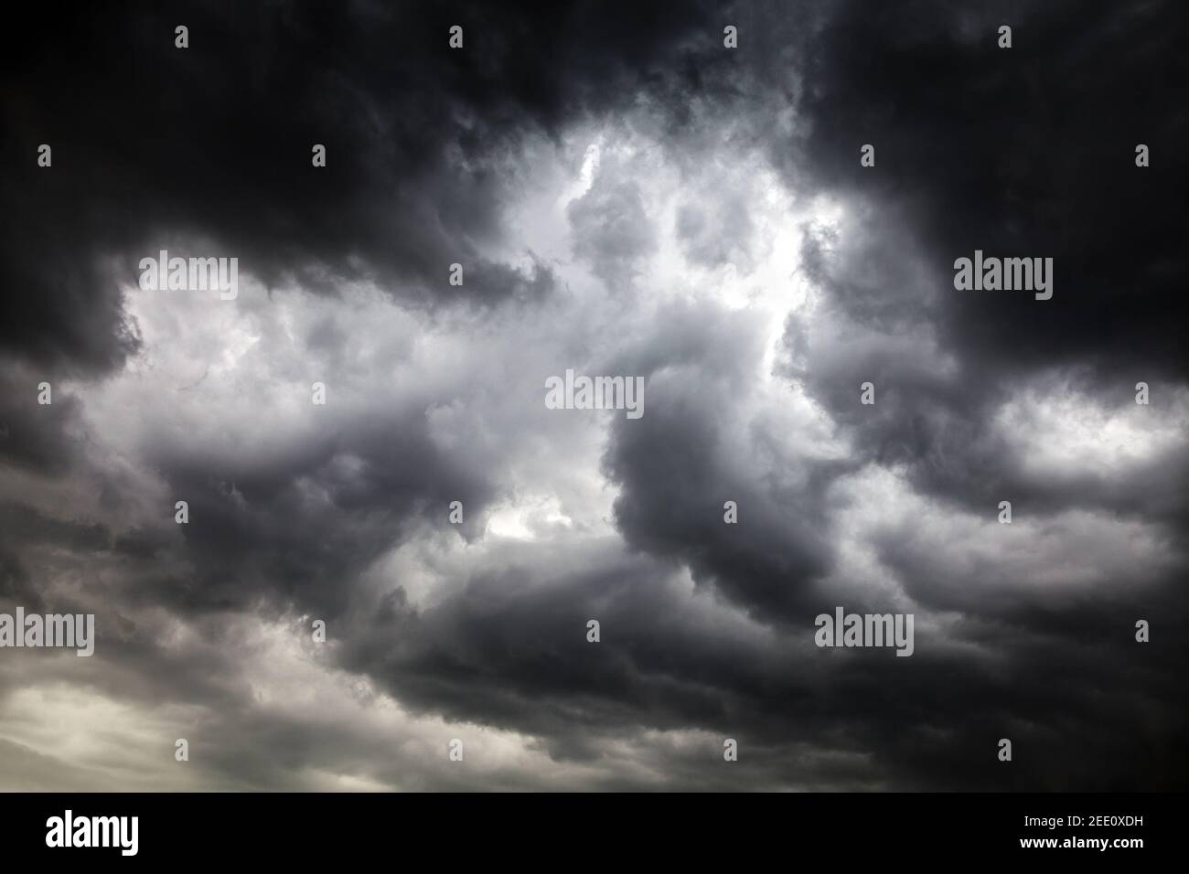 Dark and Dramatic Storm Clouds Area Background Stock Photo - Alamy