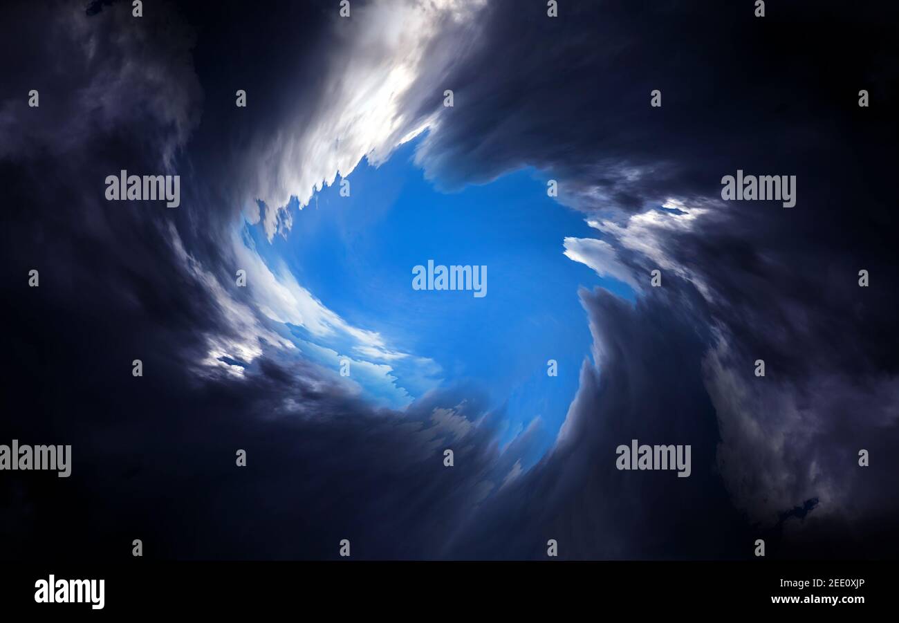 Dramatic sun swirl abstract hi-res stock photography and images - Alamy