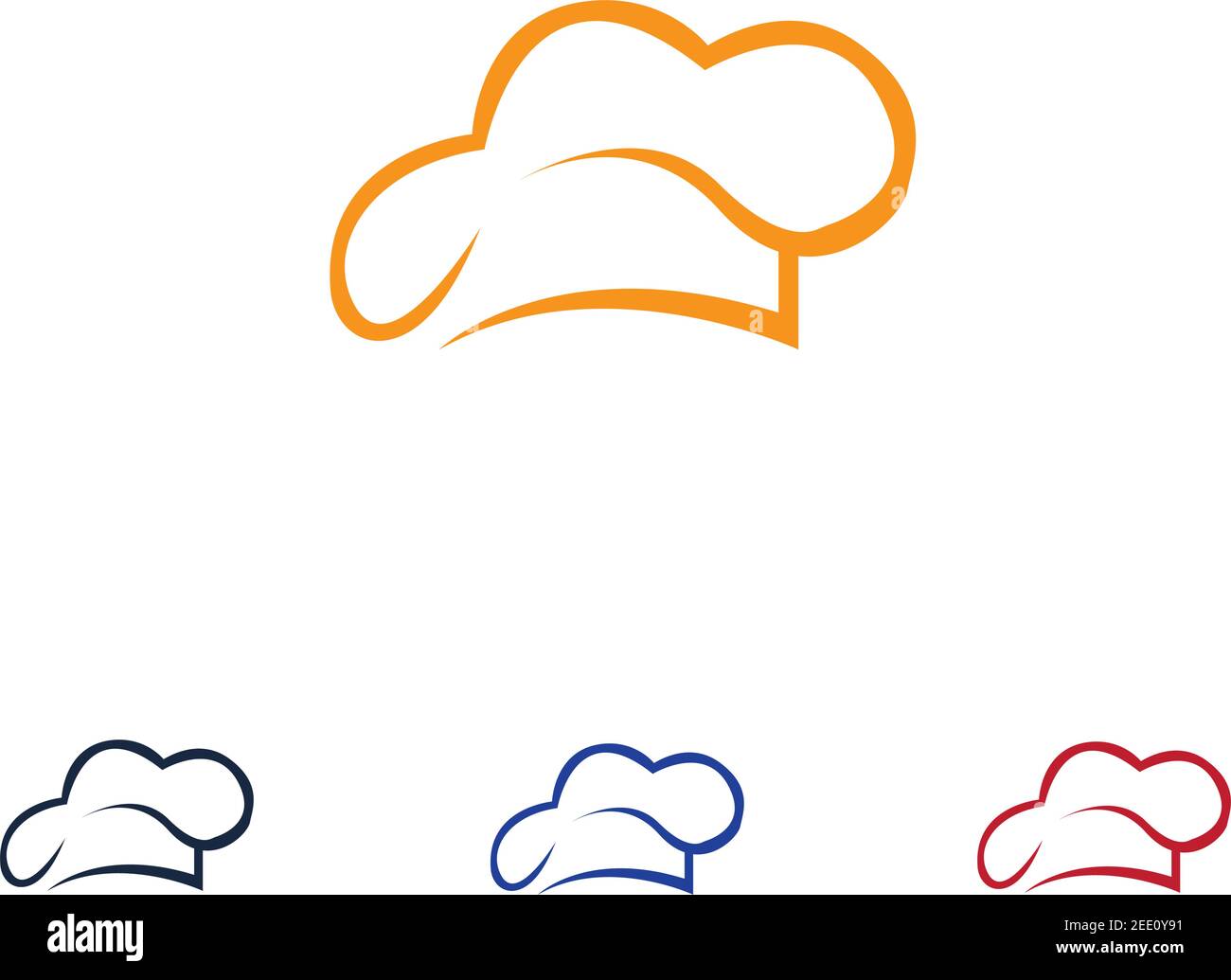 hat chef logo template vector illustration Stock Vector Image & Art - Alamy