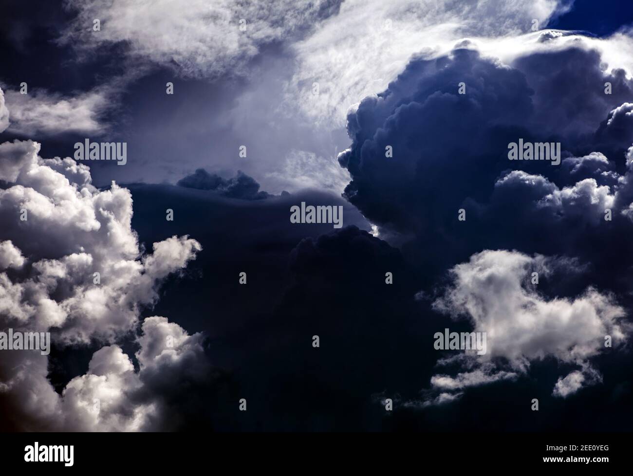 Dark and Dramatic Storm Clouds Area Background Stock Photo - Alamy
