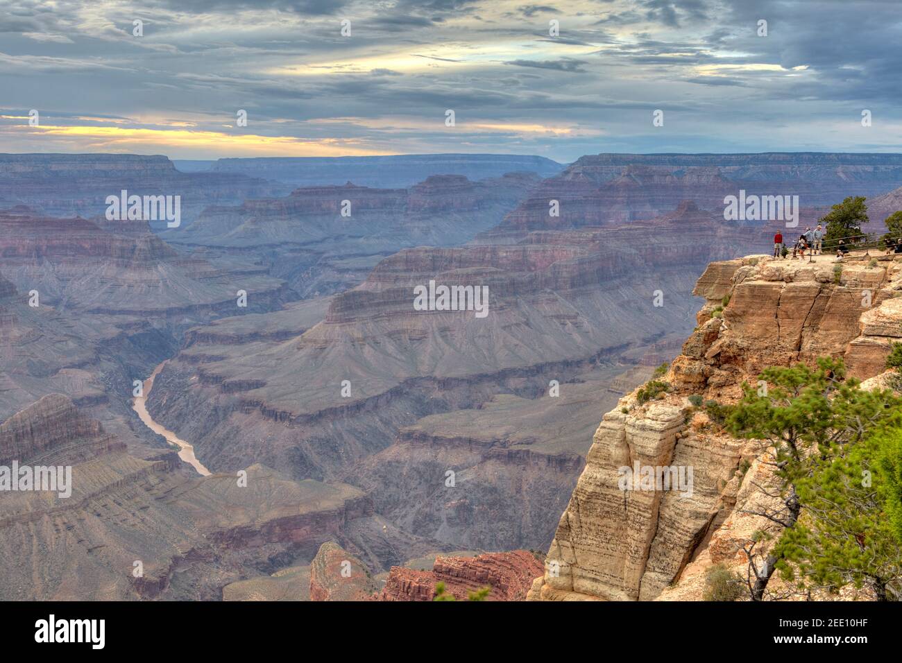 South Rim of Grand Canyon, Arizona, United States Stock Photo - Alamy