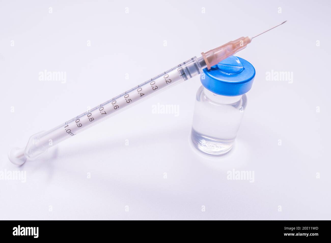 Vaccine and syringe injection. prevention,immunization and treatment ...