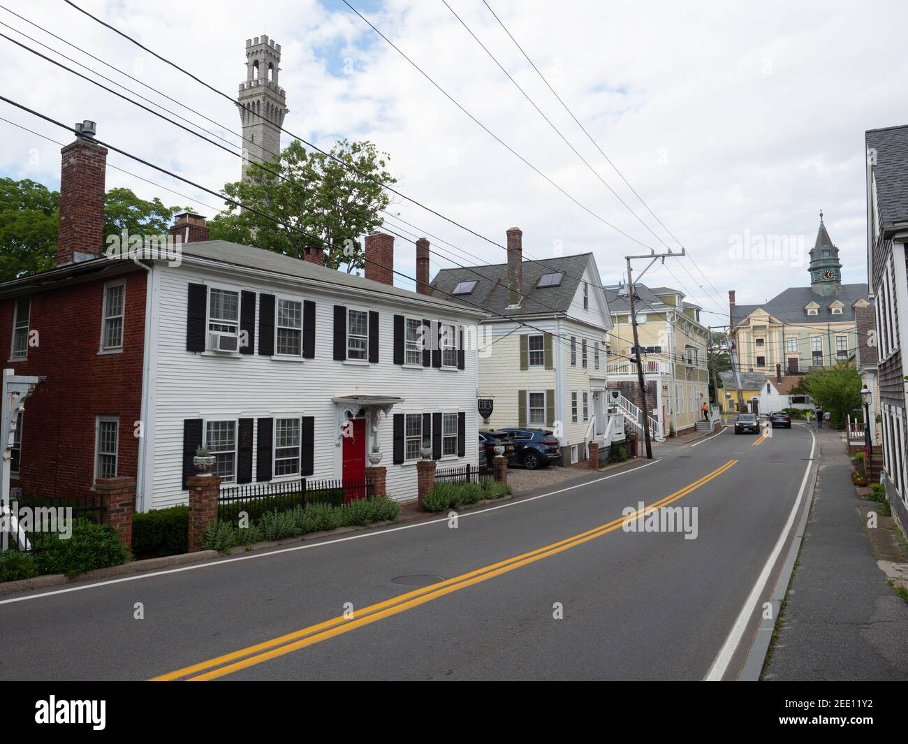 Image taken in downtown Provincetown on a summer day Stock Photo - Alamy