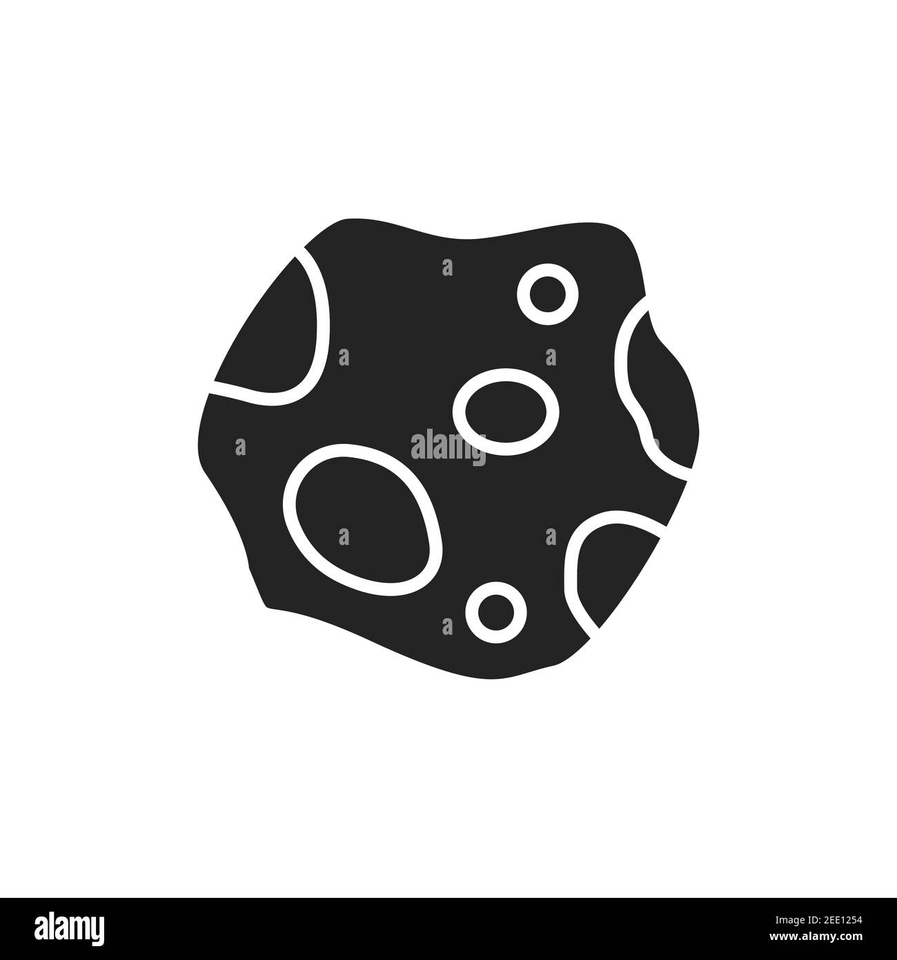 Asteroid Clip Art Black And White