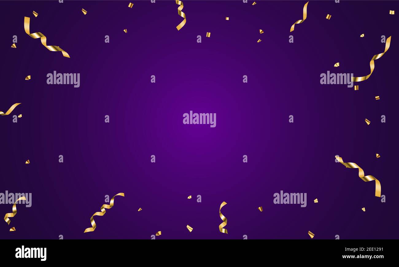 Abstract Party Confetti Background. Poster, flyer, greeting card ...