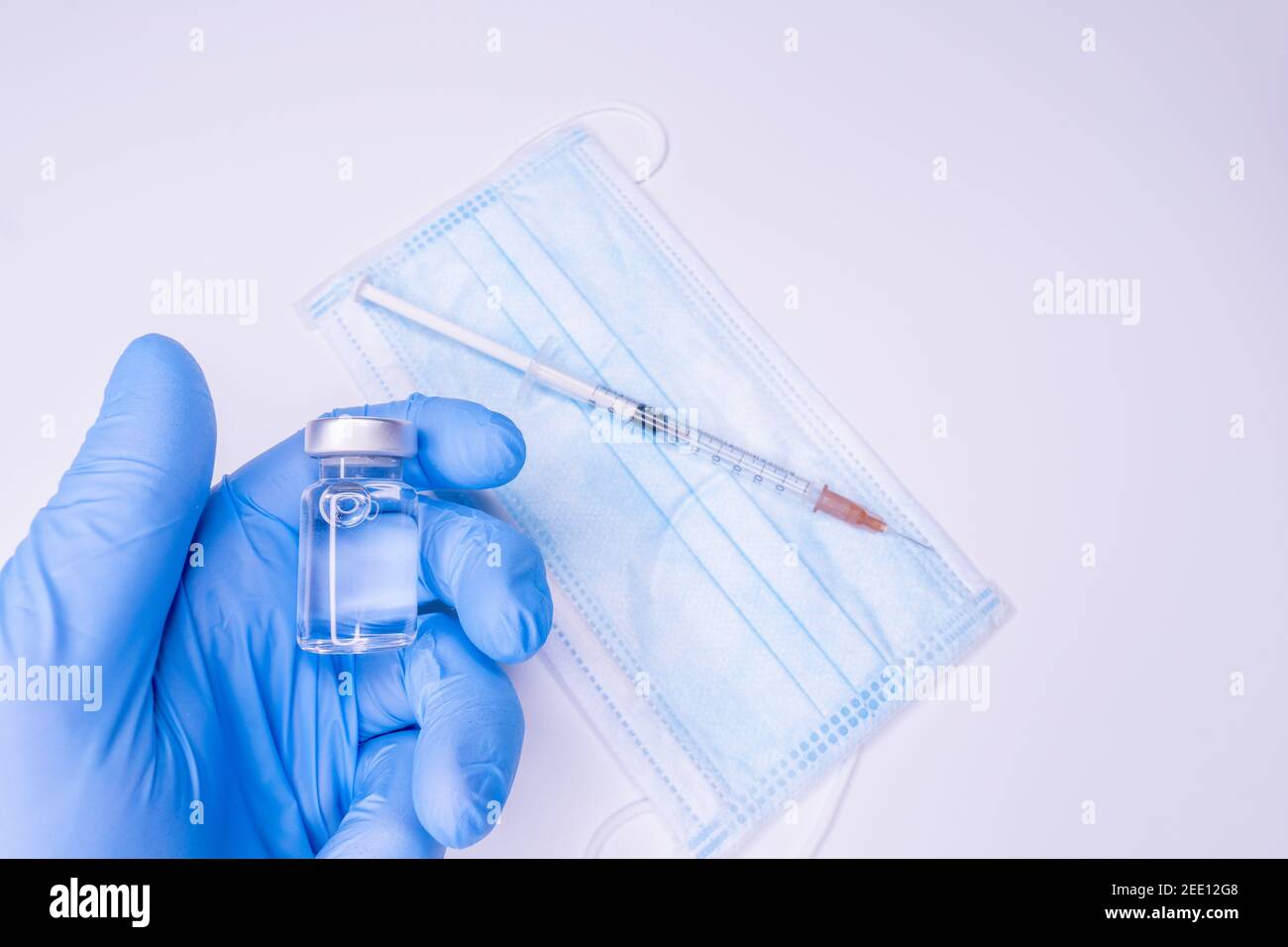 Covid 19 vaccine, immunity and medical treatment concept. Coronavirus ...