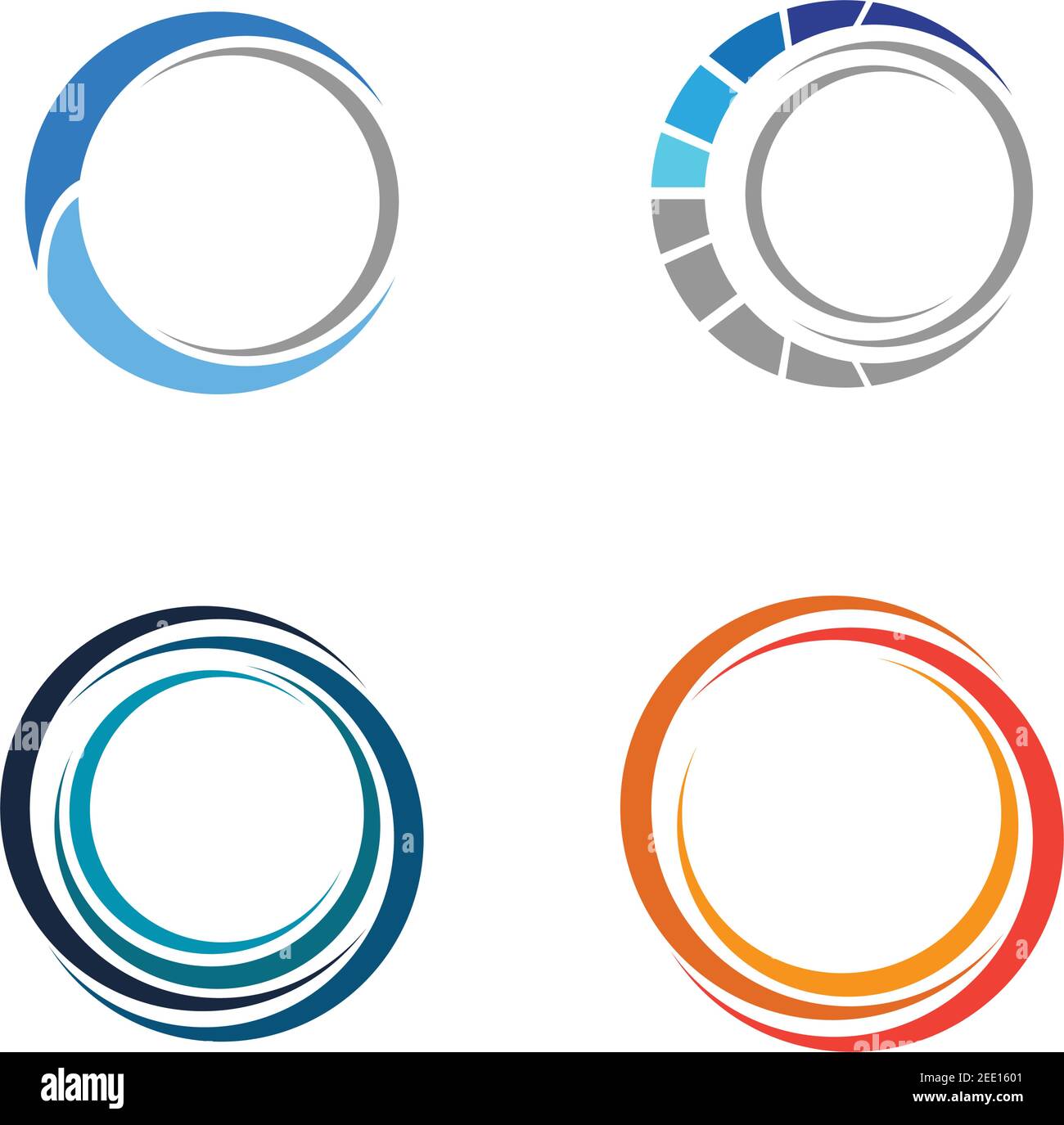 Circle logo icon illustration design template - Vector Stock Vector ...
