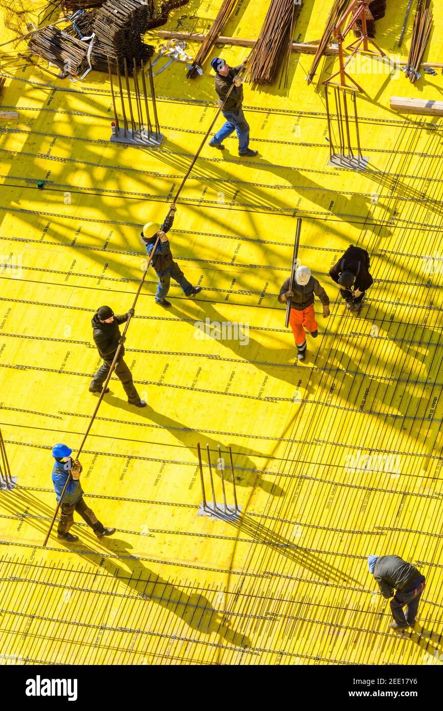 Install reinforcement braiding hi-res stock photography and images - Alamy