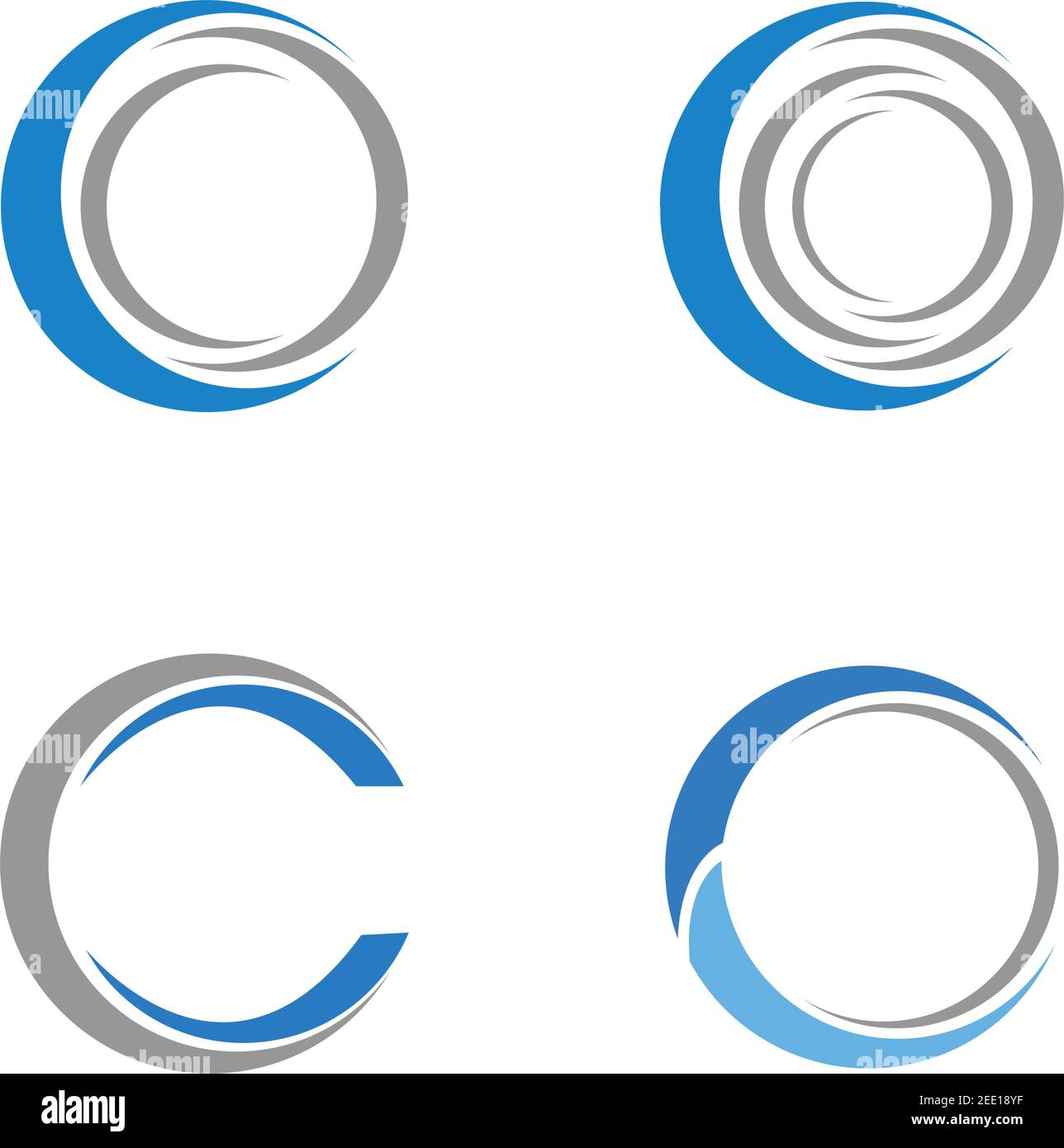 Circle logo icon illustration design template - Vector Stock Vector ...