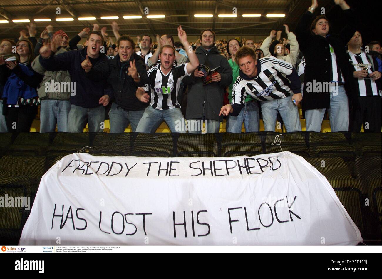Newcastle united chairman freddy shepherd hi-res stock photography and ...