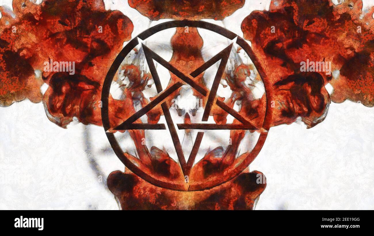 Inverted Pentagram Wallpaper