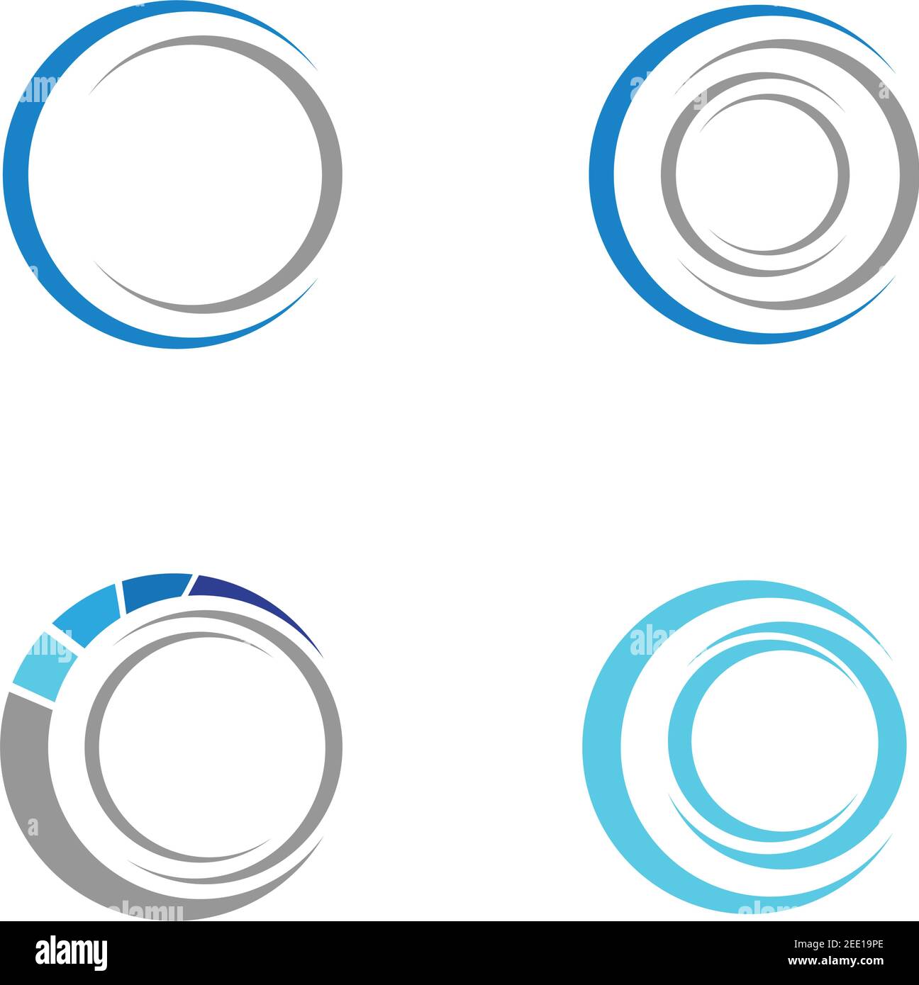 Circle logo icon illustration design template - Vector Stock Vector ...