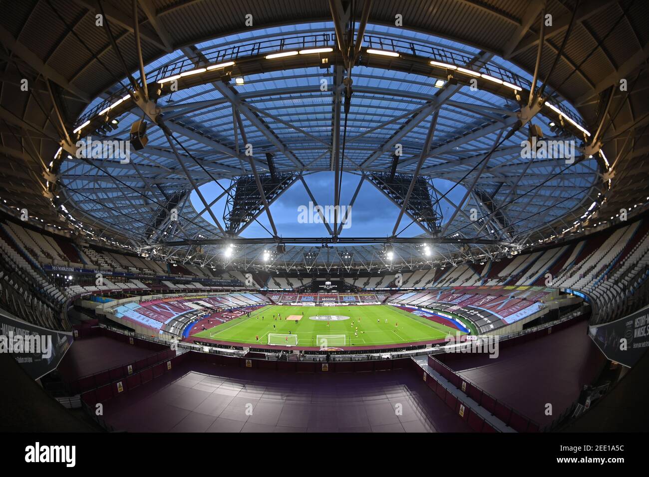 A general view of the ground before the Premier League match at the ...