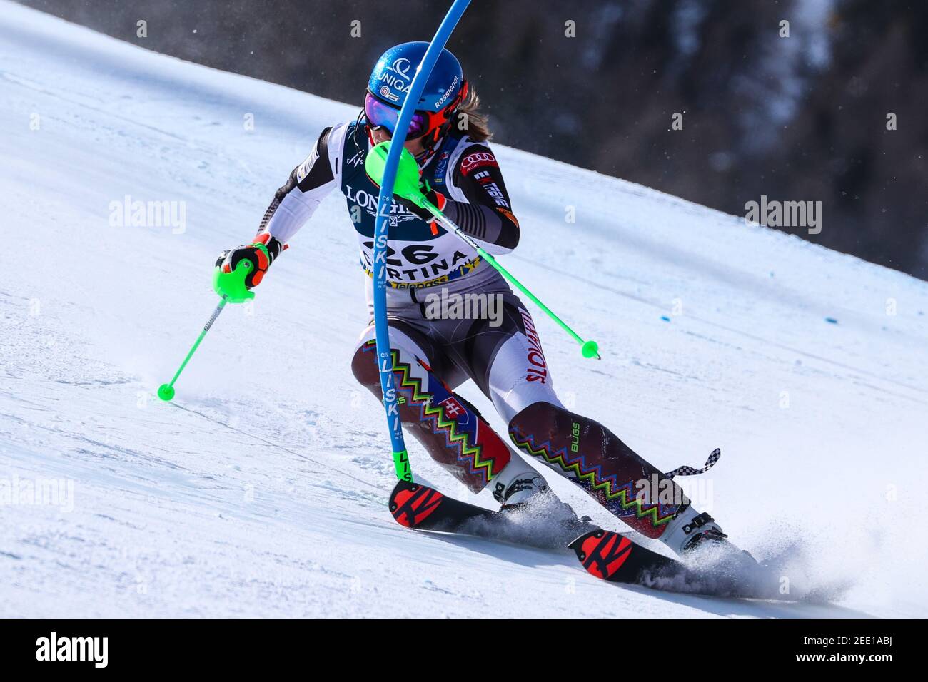 VLHOVA Petra (SVK) Silver Medal during 2021 FIS Alpine World SKI ...