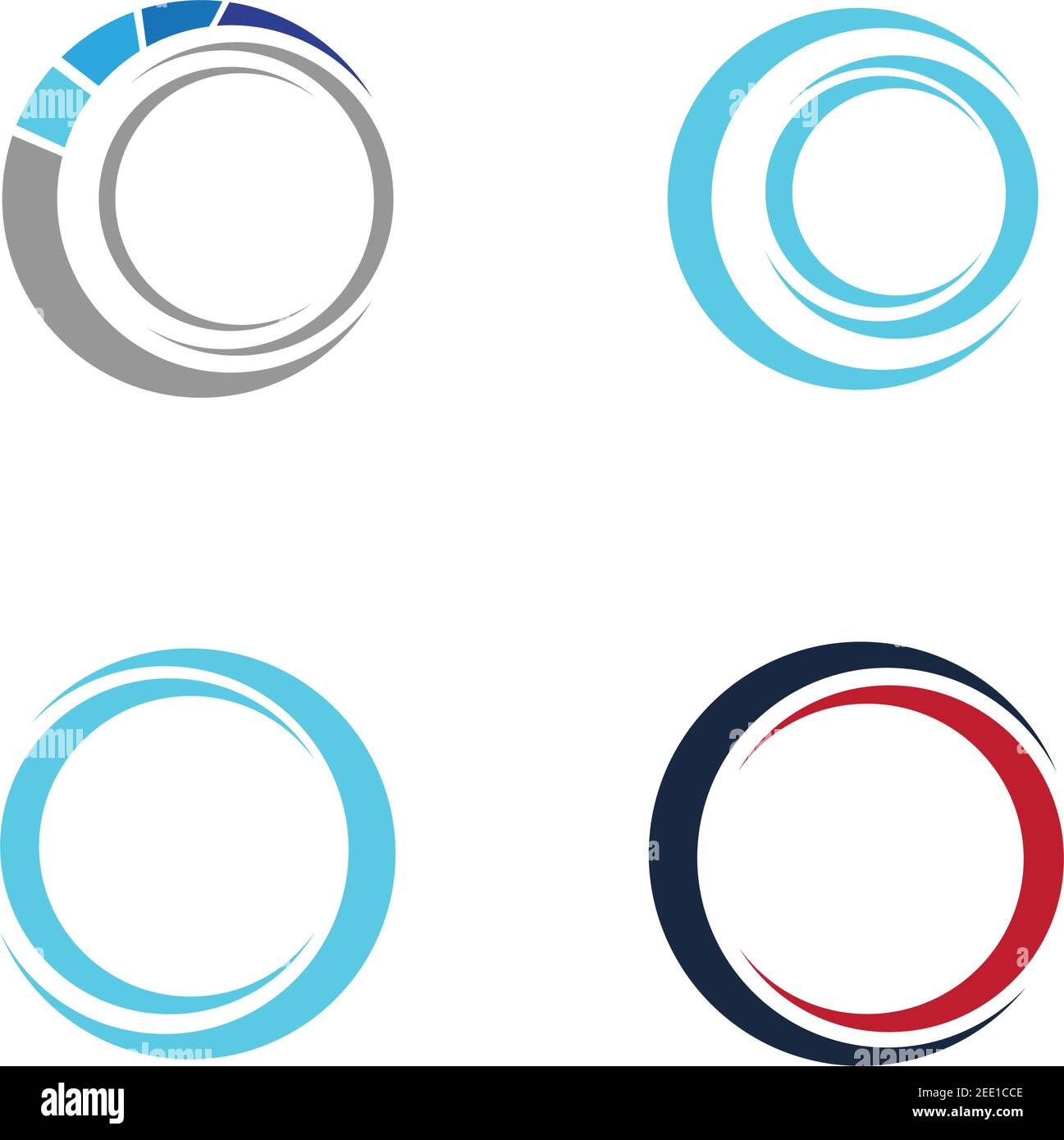 Circle logo icon illustration design template - Vector Stock Vector ...