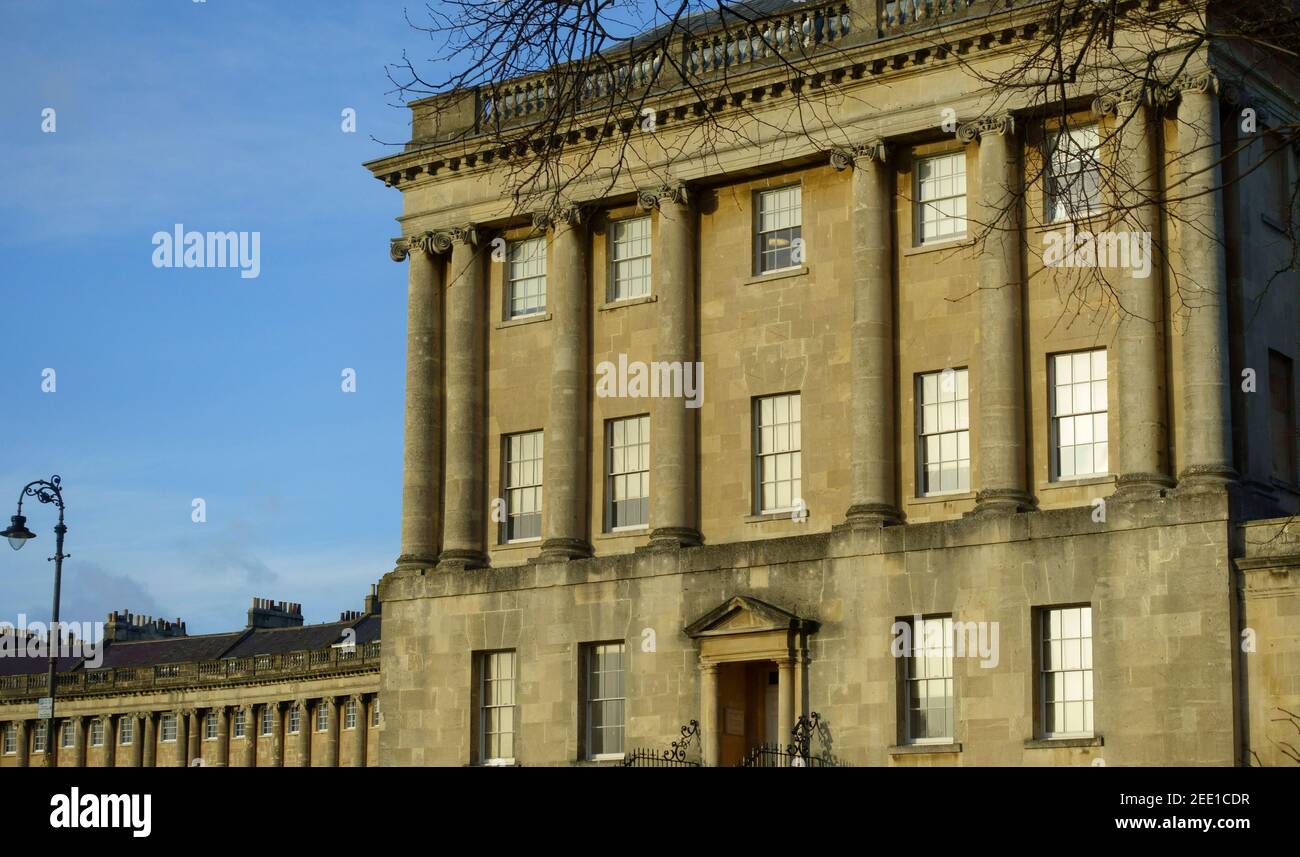 Number 1 Royal Crescent Bath, England, UK Stock Photo - Alamy