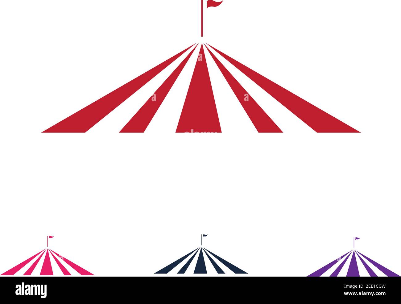 Circus vector illustration design logo emblems template Stock Vector ...