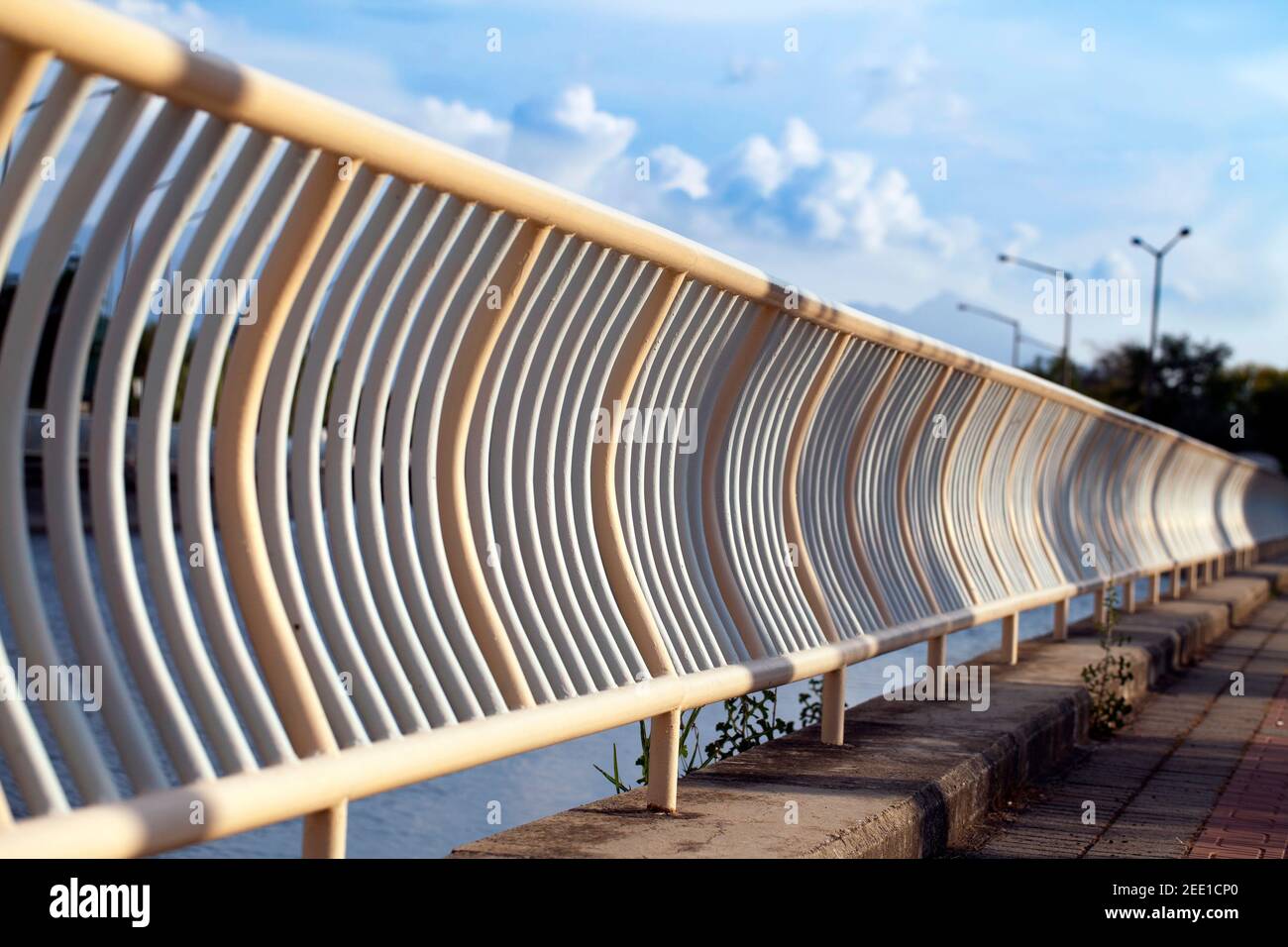 Abstract Architecture Design of Iron Fences Photo Stock Photo - Alamy